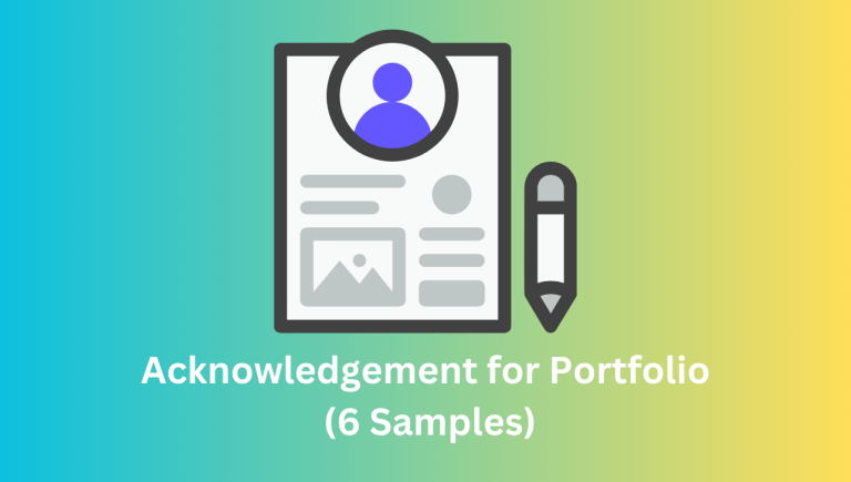 Acknowledgement for Paper Publication (10 Samples)