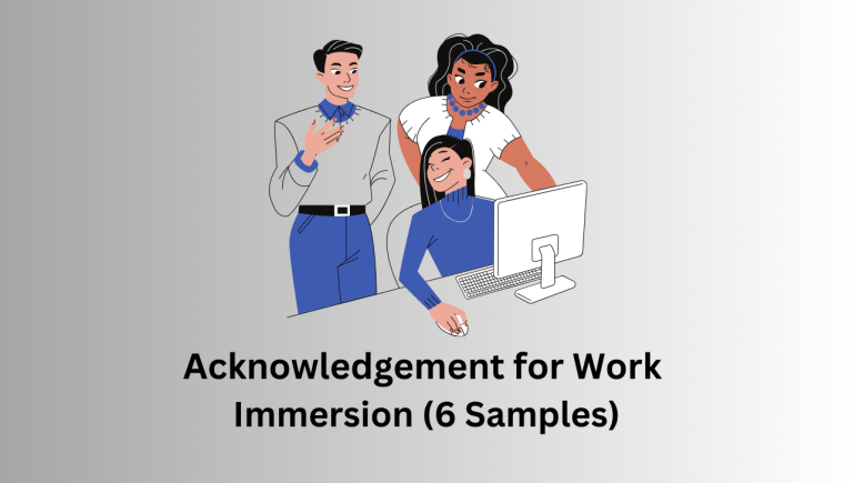 Acknowledgement for Paper Publication (10 Samples)