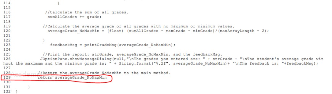 Java Debugging Generic Code Review