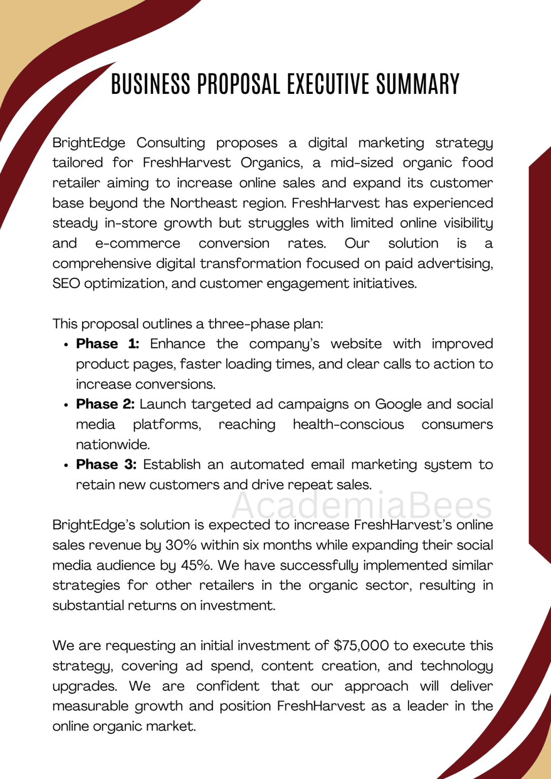 How to Write an Executive Summary for a Proposal